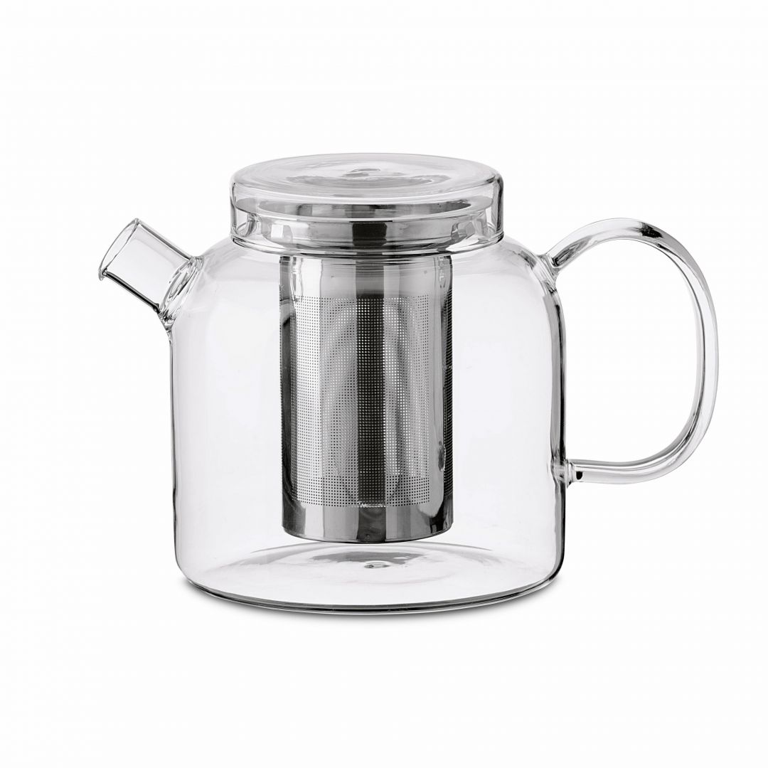 Ceainic sticla "Globe" 1200ml cu infuzor inox